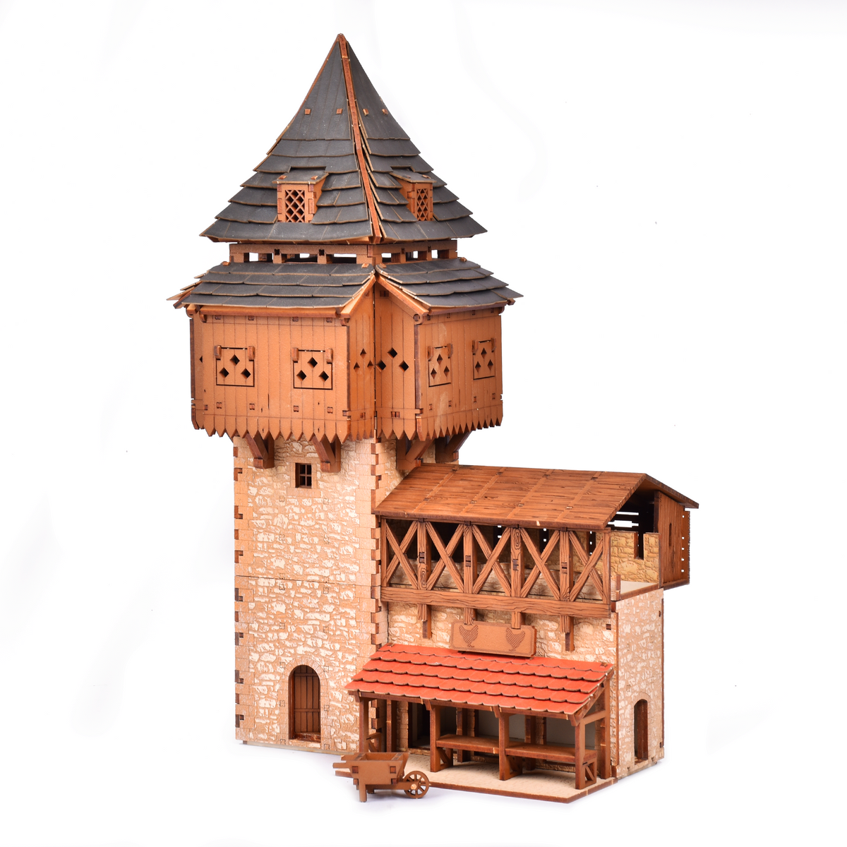 The Eyrie – Medieval Castle Guard Tower – 28mm Scale Terrain Kit| I ...