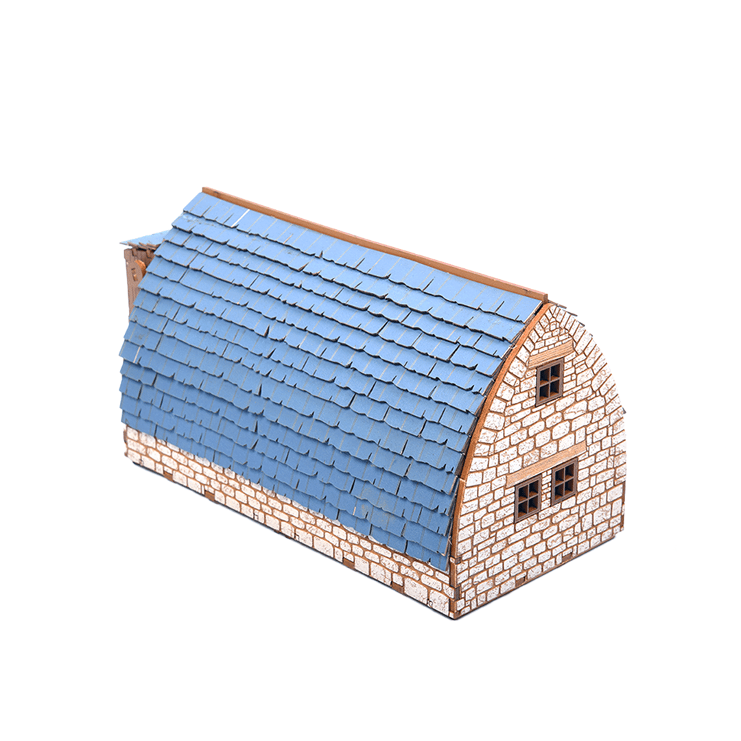 Livery| Medieval Barn|28mm Scale Model| Medieval fantasy model kits| I ...