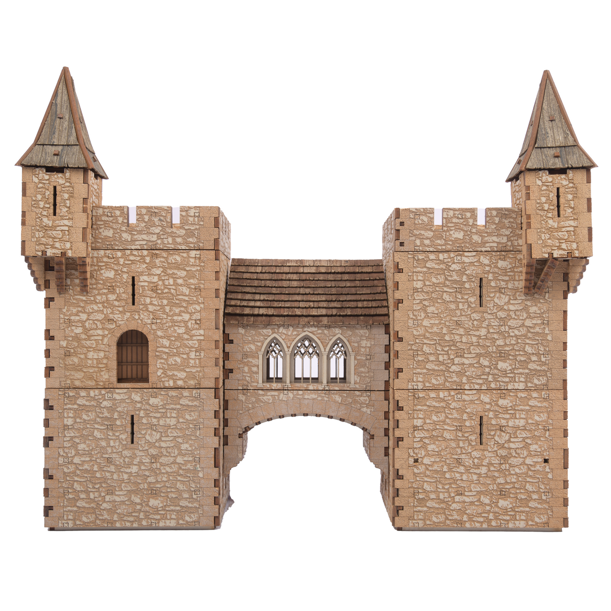 28mm Scale Miniature Medieval Castle Model Kits| I BUILT IT Miniatures