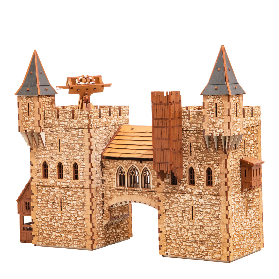 The Rook – Castle Tower – 28mm Scale Miniature - 3D Puzzle for Adults ...