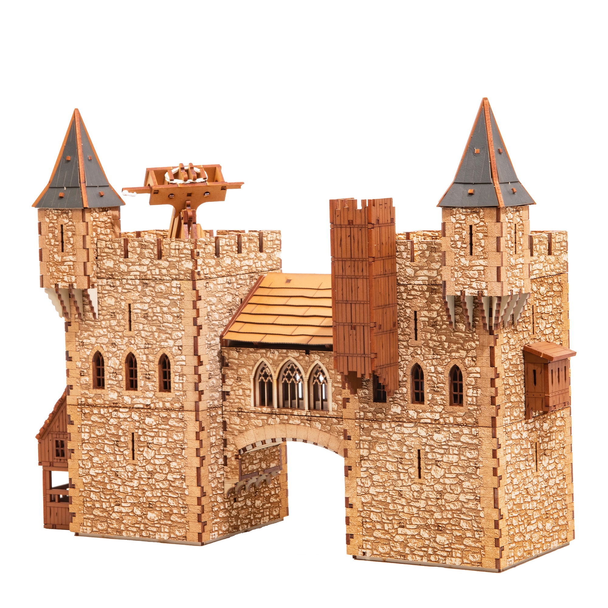 The Rook – Castle Tower – 28mm Scale Miniature - 3D Puzzle for Adults ...