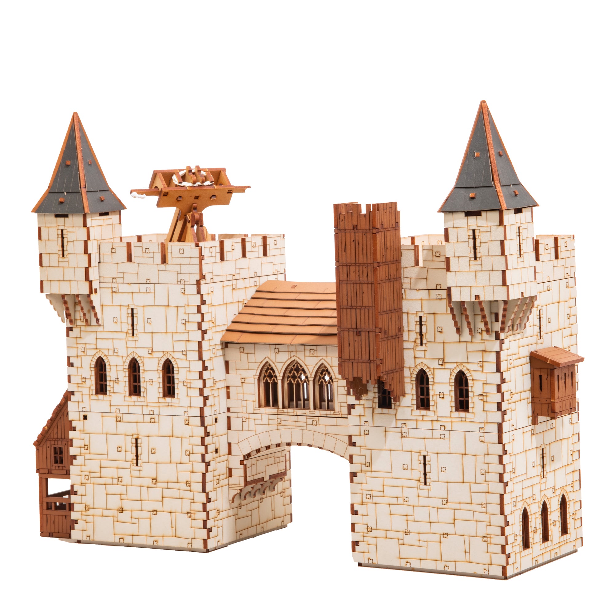 The Rook – Castle Tower – 28mm Scale Miniature - 3D Puzzle for Adults ...
