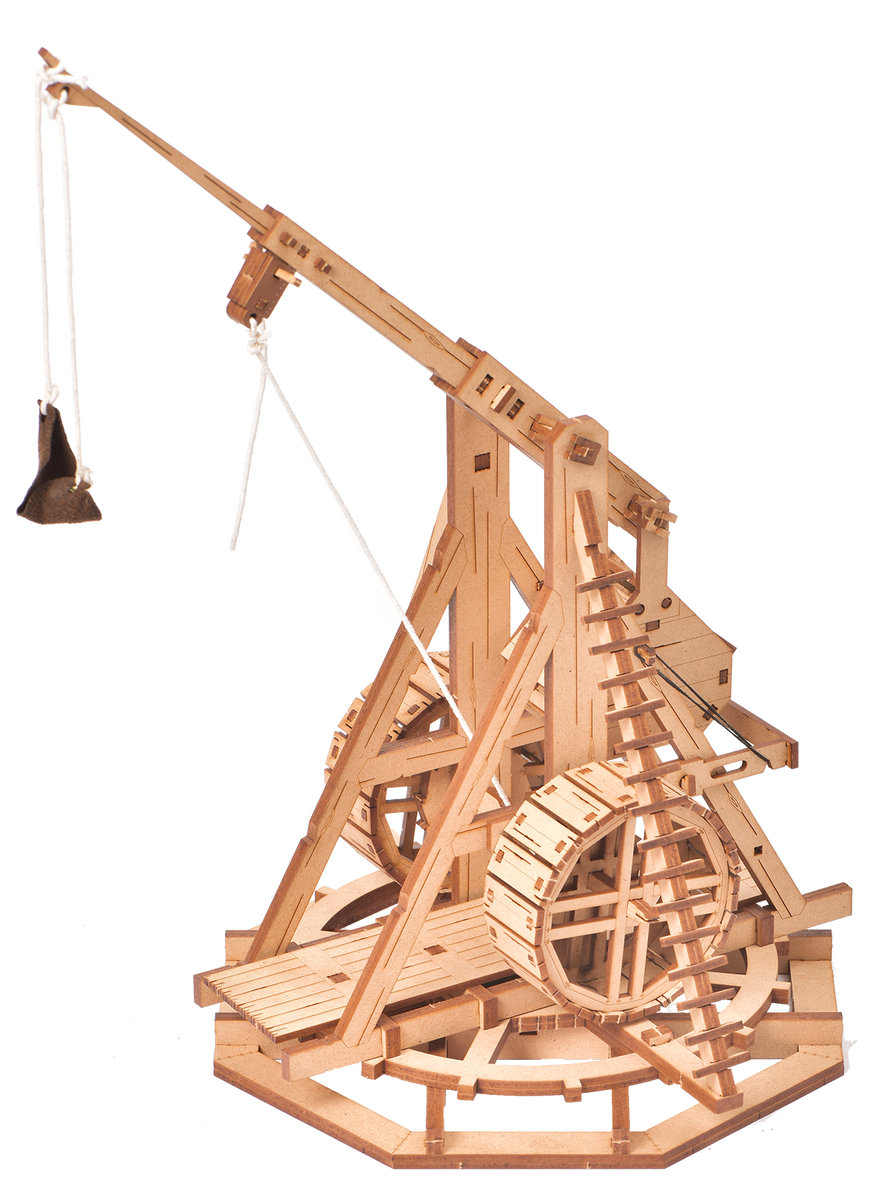 Warwolf - Trebuchet Model Kit - Puzzles for adults| I BUILT IT Miniatures