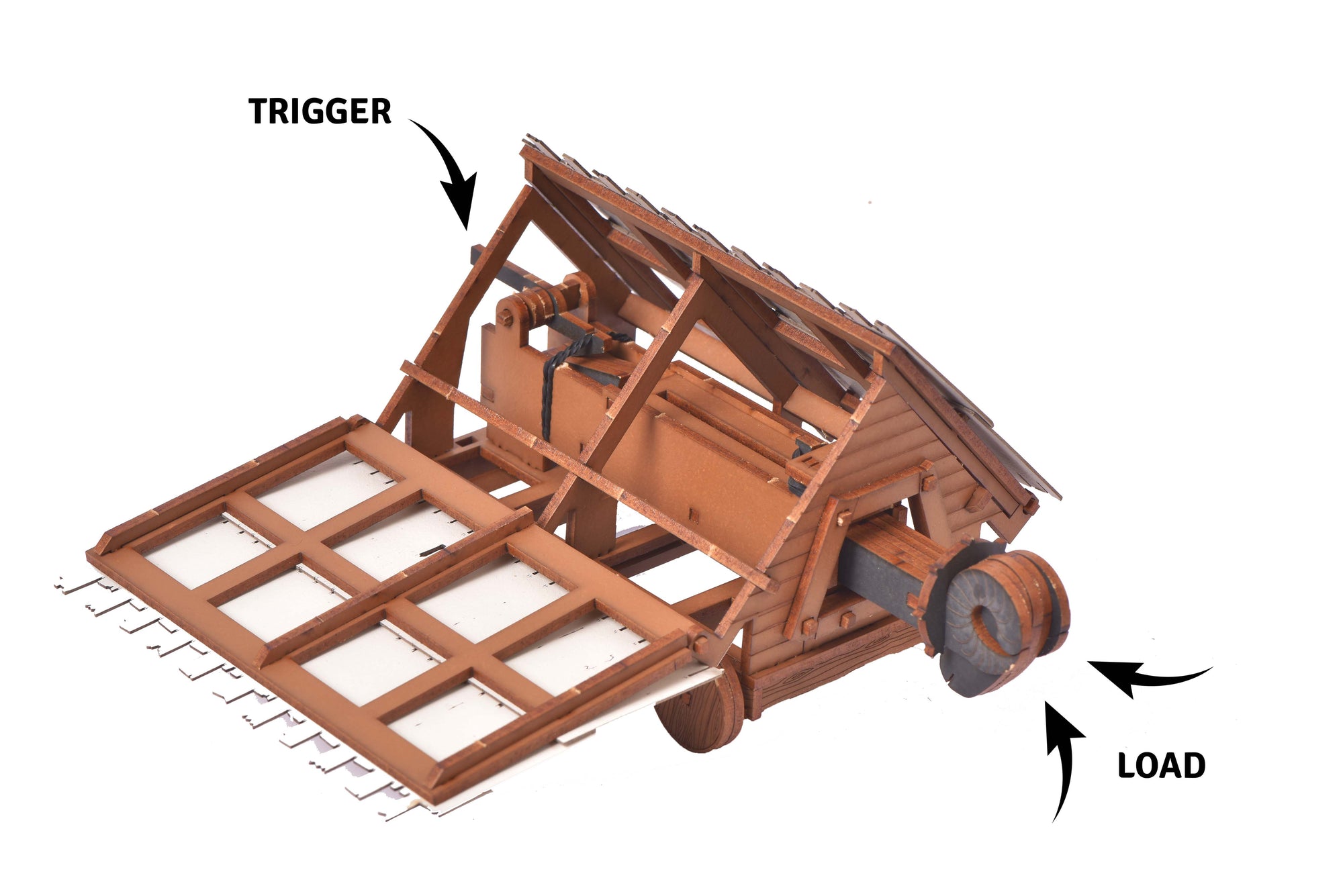 Behemoth - Medieval Siege Weapon - Battering Ram - Fun DIY Model Kit| I ...
